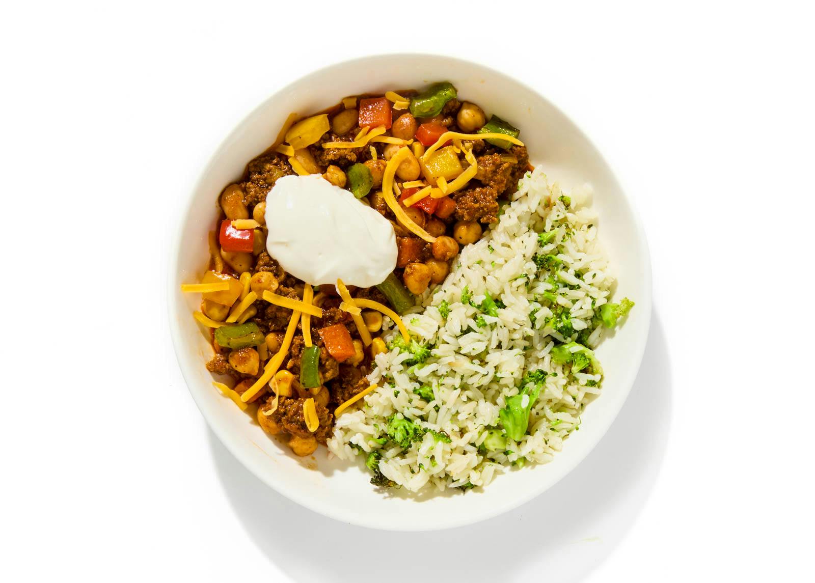 Ground Beef Chili & Broccoli Rice - 4 Pack - Ember Vine